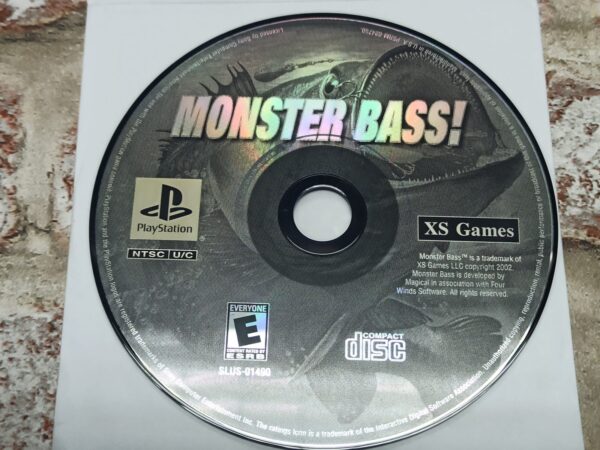 Monster Bass! : PS1 NTSC (Pre-owned) – Game-Over