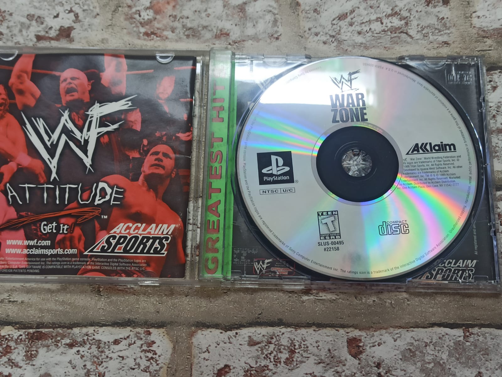 WWF War Zone : PS1 NTSC (Pre-owned) – Game-Over