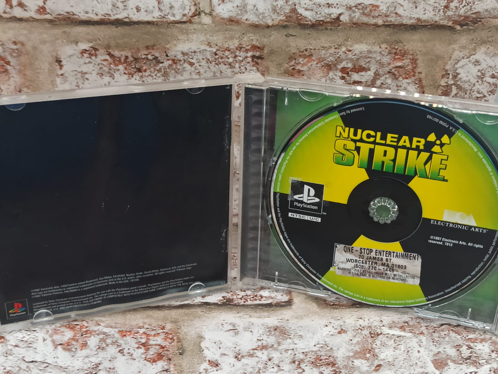 Nuclear Strike : PS1 NTSC (Pre-owned) – Game-Over